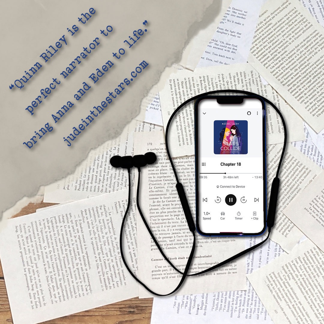 Stars Collide by Rachel Lacey, narrated by Quinn Riley – Jude in the Stars