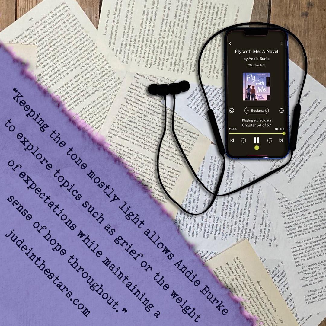 Fly with Me by Andie Burke, narrated by Chelsea Stephens – Jude in the ...